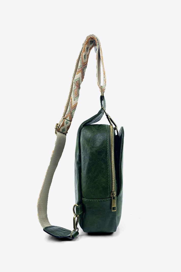 Contemporary Printed Strap Sling Bag – MXStudio